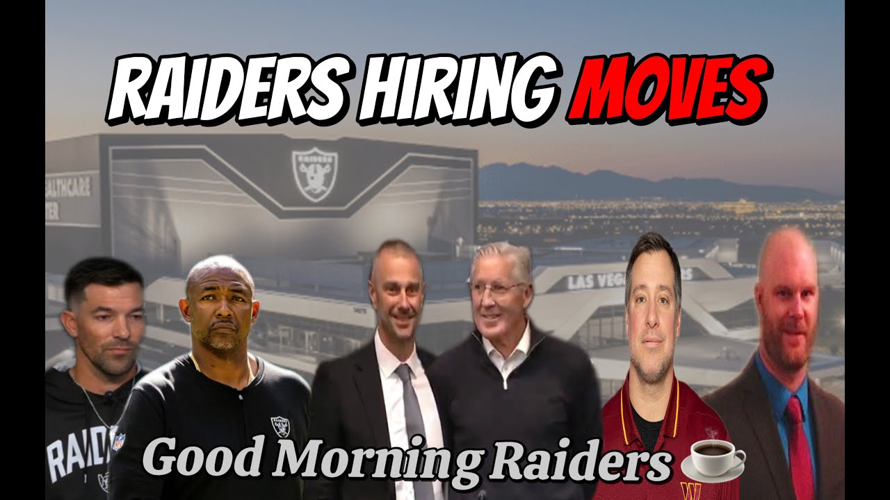 Raider Hiring Moves | Good Morning Raiders ☕ - YouTube