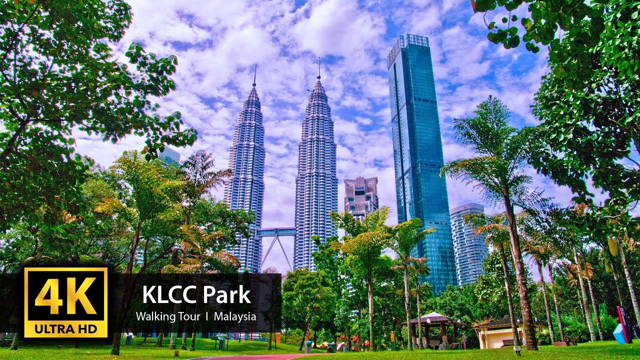 【KL Landmarks Attractions】Spectacular view of KLCC Park in Kuala Lumpur ...