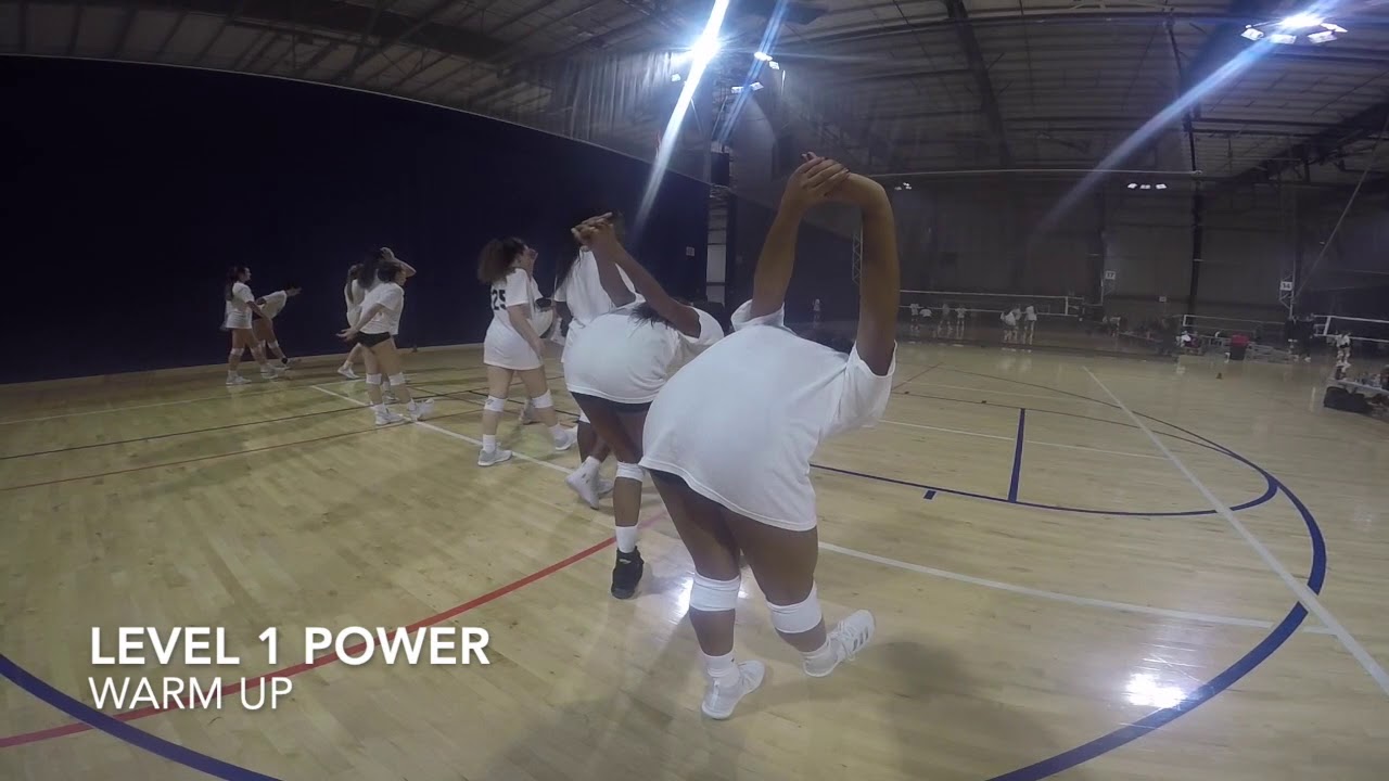 TK Volleyball Club 14 's & 17's- Level 1 Power workout - YouTube