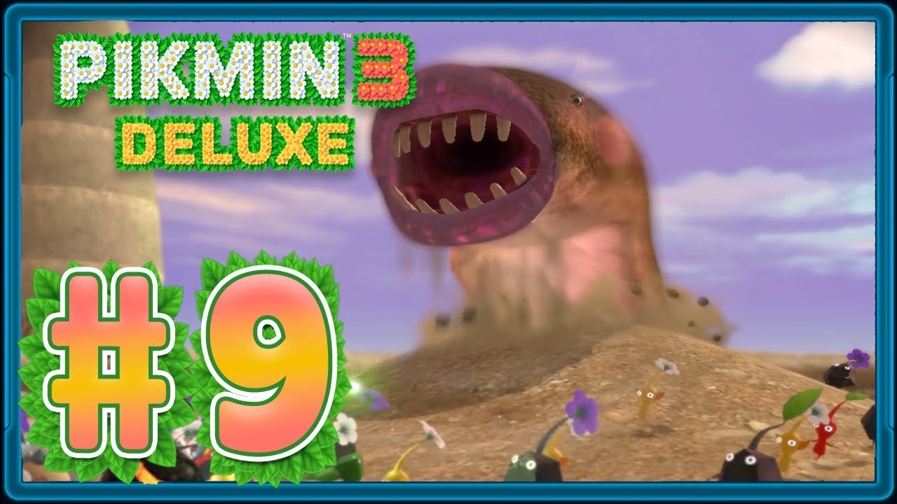 THE GIANT ENEMY SLUG! - Pikmin 3 Deluxe - Day 9 - YouTube