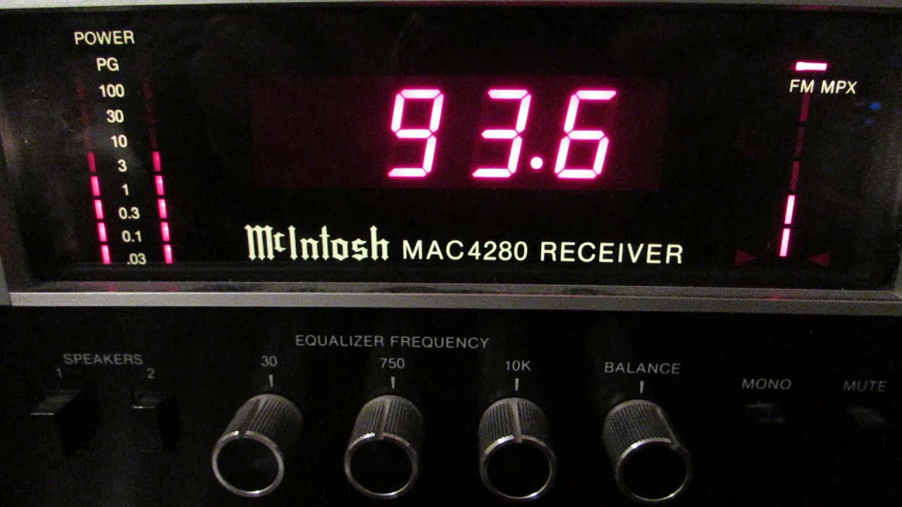 Mcintosh MAC 4280 receiver driving Ar-3a (1974 )@ Ar Professor's Home ...