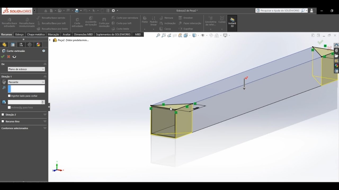 AULA 04 COMO DESENHAR TUBO QUADRADO SOLIDWORKS CLASS 04 HOW TO aula-04-como-desenhar-tubo-quadrado-solidworks-class-04-how-to