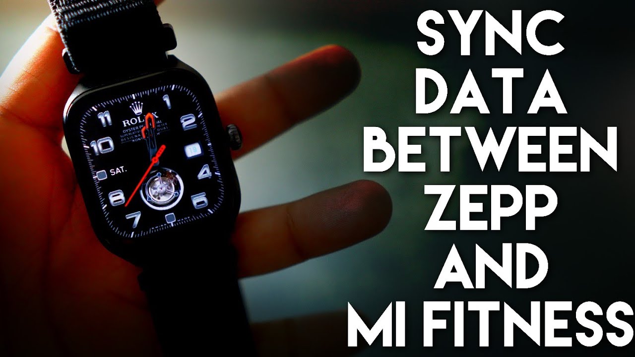 How To Sync Data Between Zepp And Mi Fitness App Forcefully. - YouTube