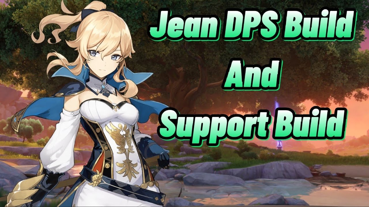 Jean DPS Build And Support Build [Genshin Impact] - YouTube