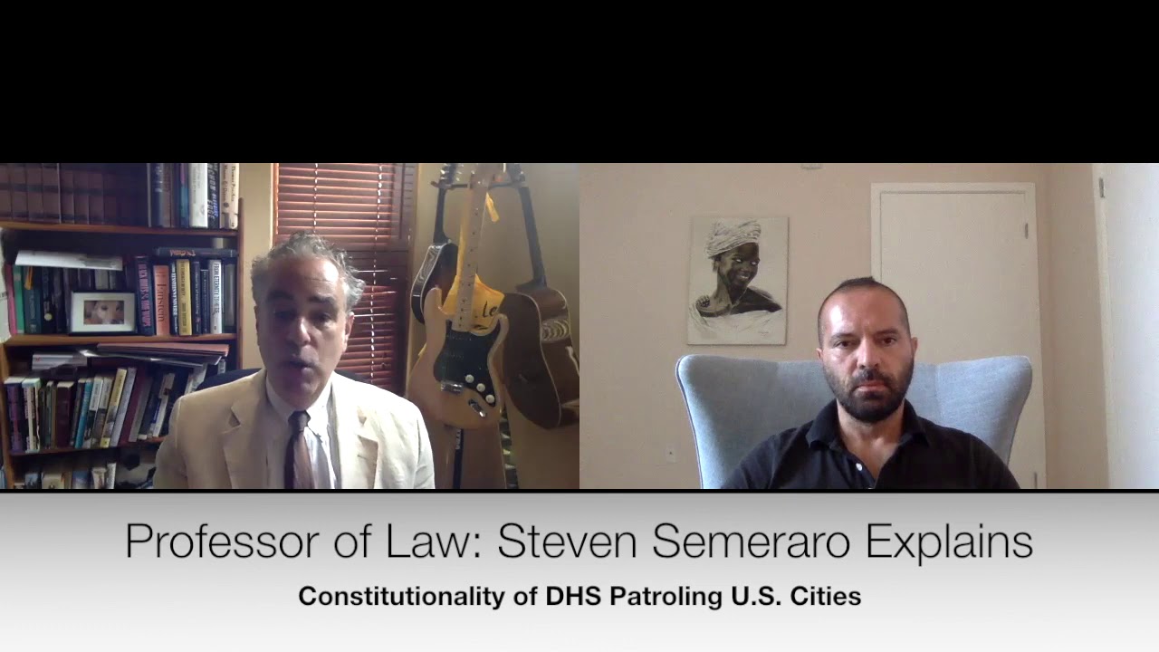 Federal Officers in Portland - Professor of Law at TJSL "Steven ...