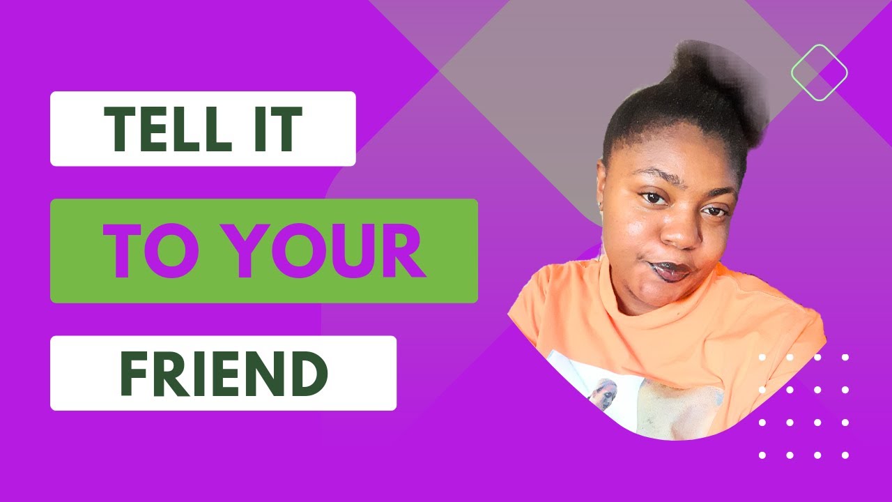 how would you tell a friend that your friendship has changed ...