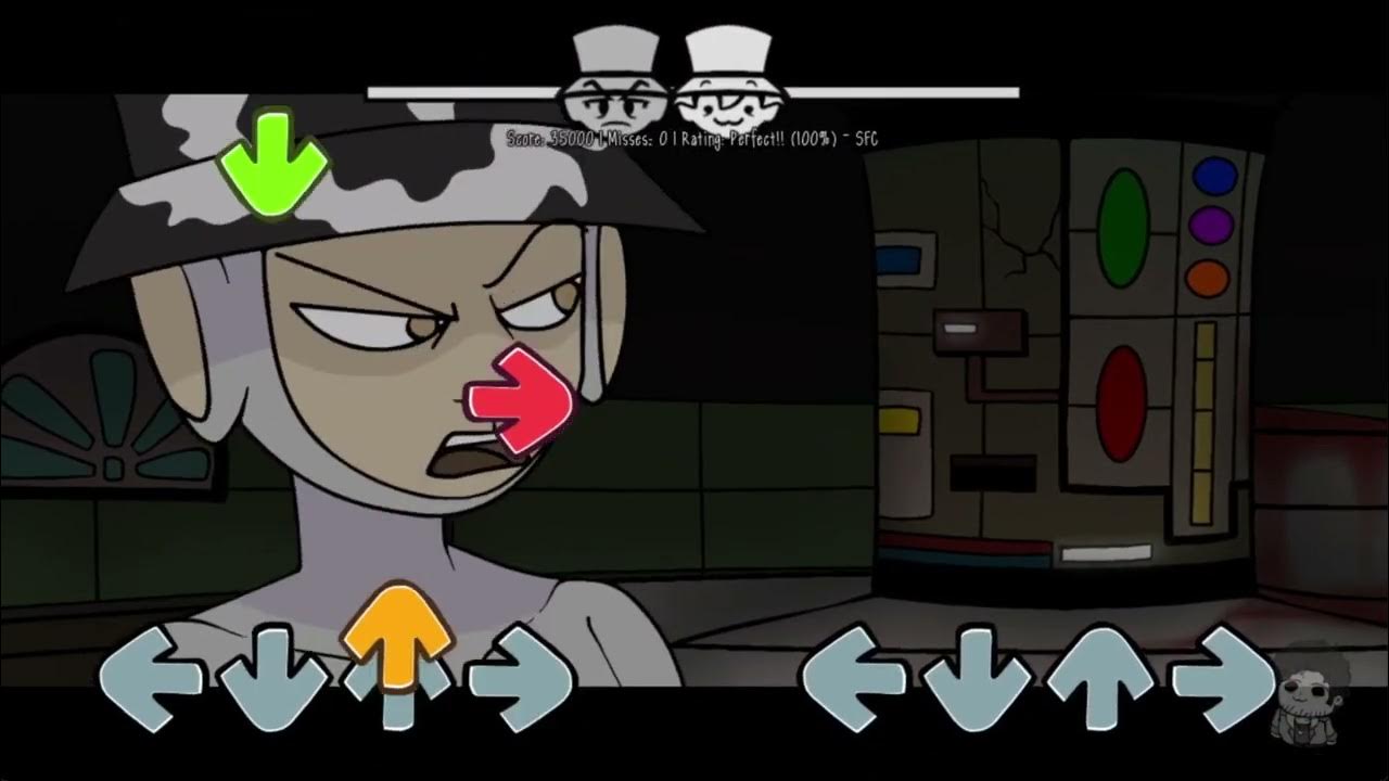 FNF Funkin In The Massacre Night - Co Op Crossover (FC) - YouTube