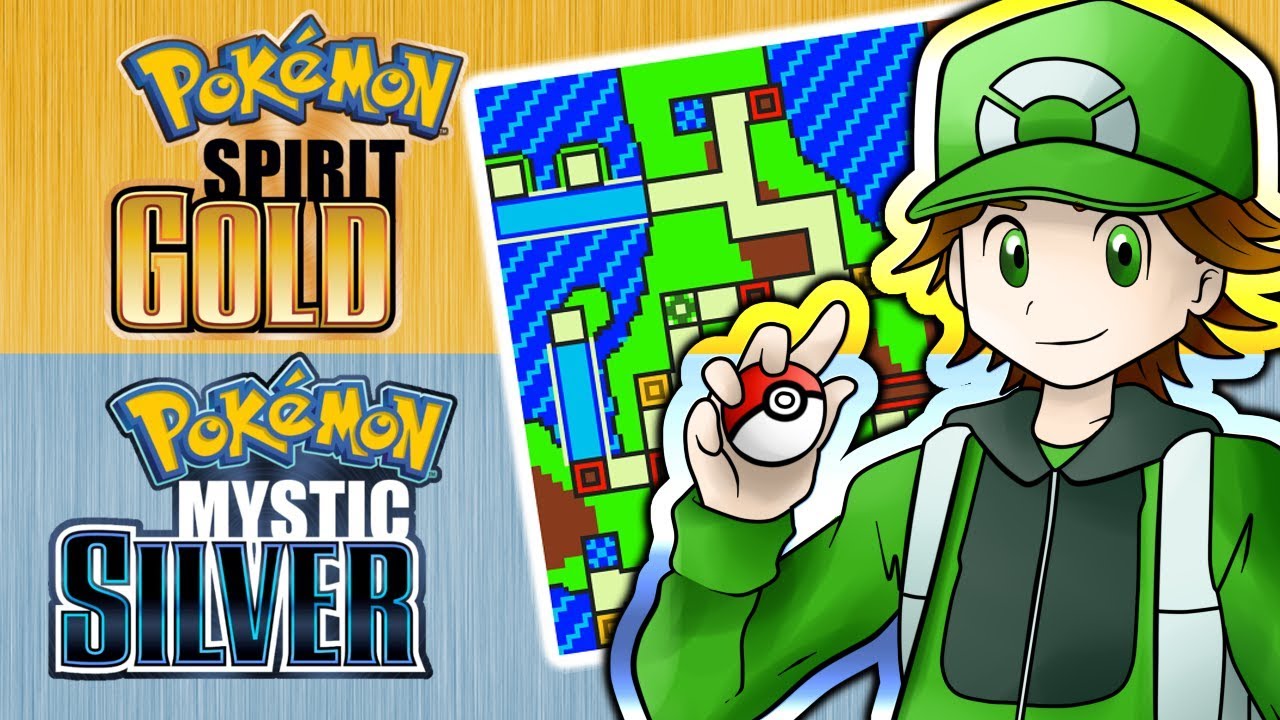 Pokémon Spirit Gold & Mystic Silver | Rival, Mapa e Iniciales | Trailer ...