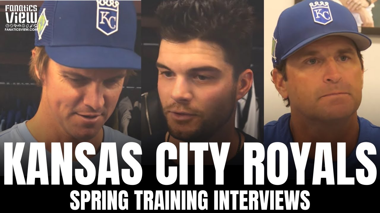 Andrew Benintendi, Zack Greinke & Mike Matheny talk KC Royals Camp ...