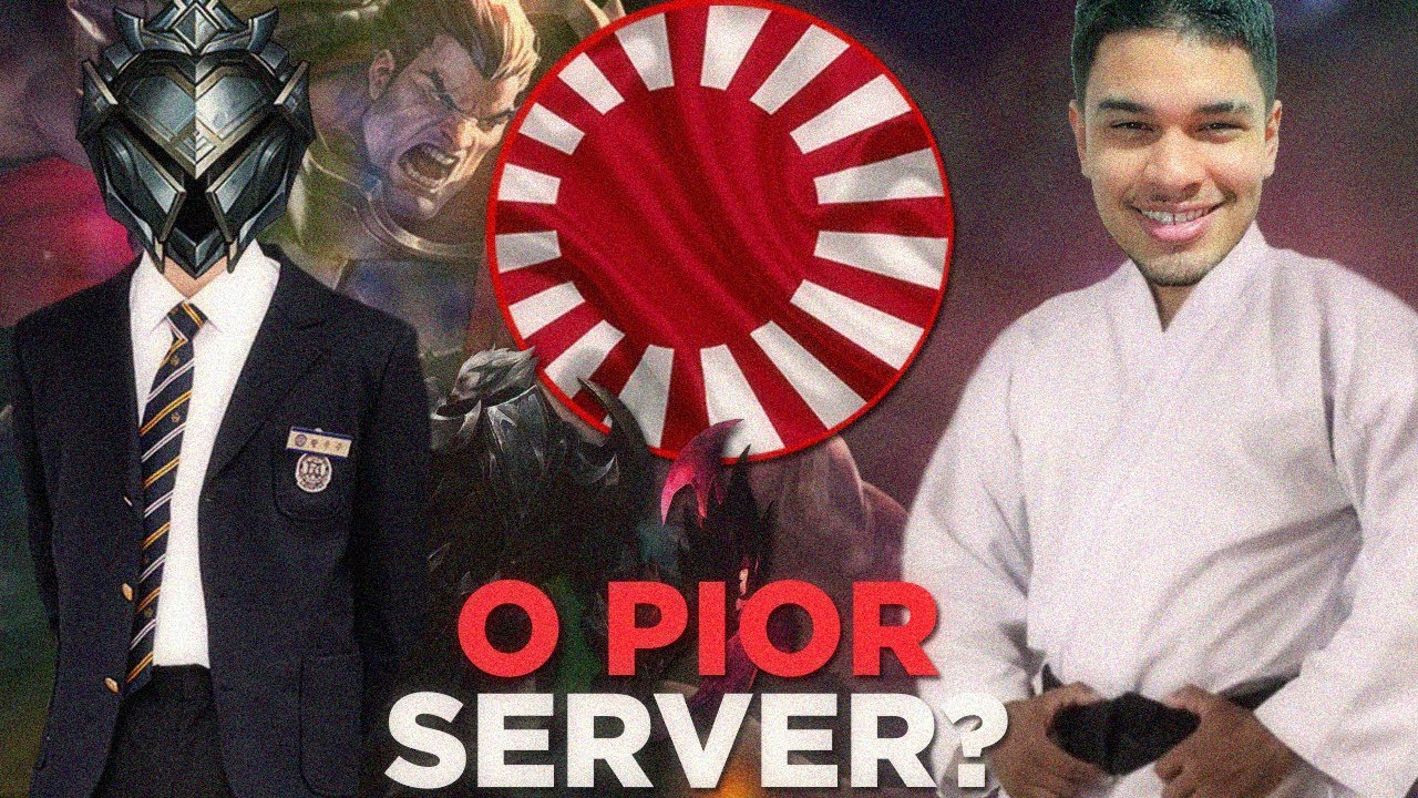 DEI COACH NO SERVIDOR JAPONÊS! O PIOR SERVER DE TODOS?! - YouTube