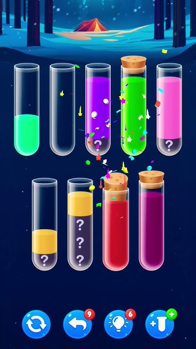 Water sort game ️ - YouTube