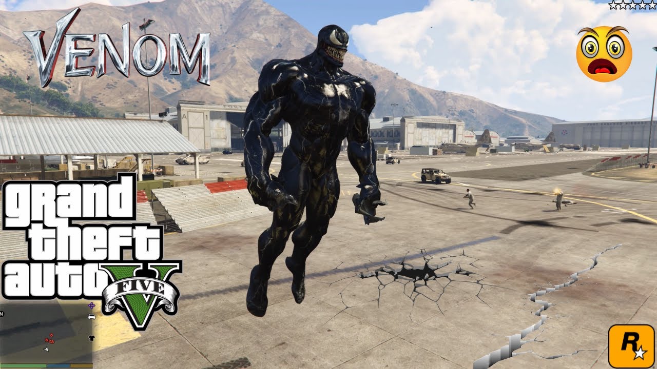 GTA 5 - Venom merged with goku mod | Brutality 😁 1080 - YouTube