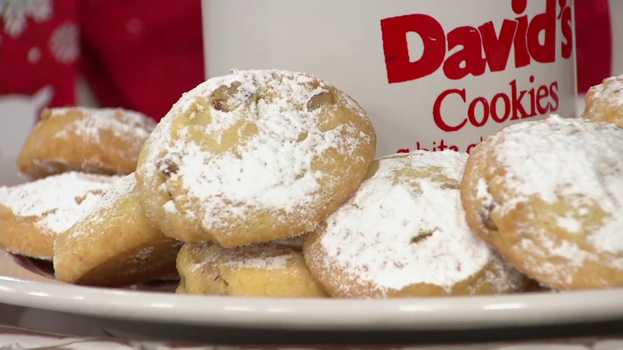 David's Cookies 96-Count Butter Pecan Meltaway Cookie Dough on QVC ...