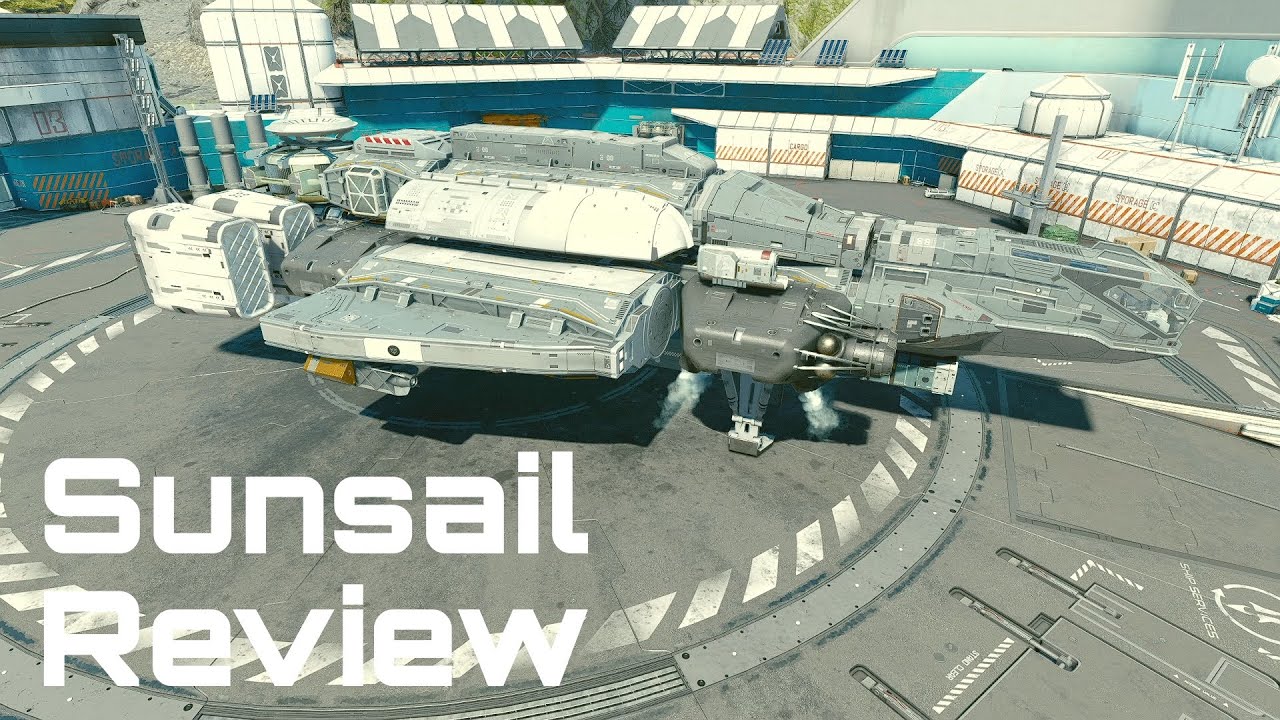 Starfield Sunsail Ship Review - YouTube