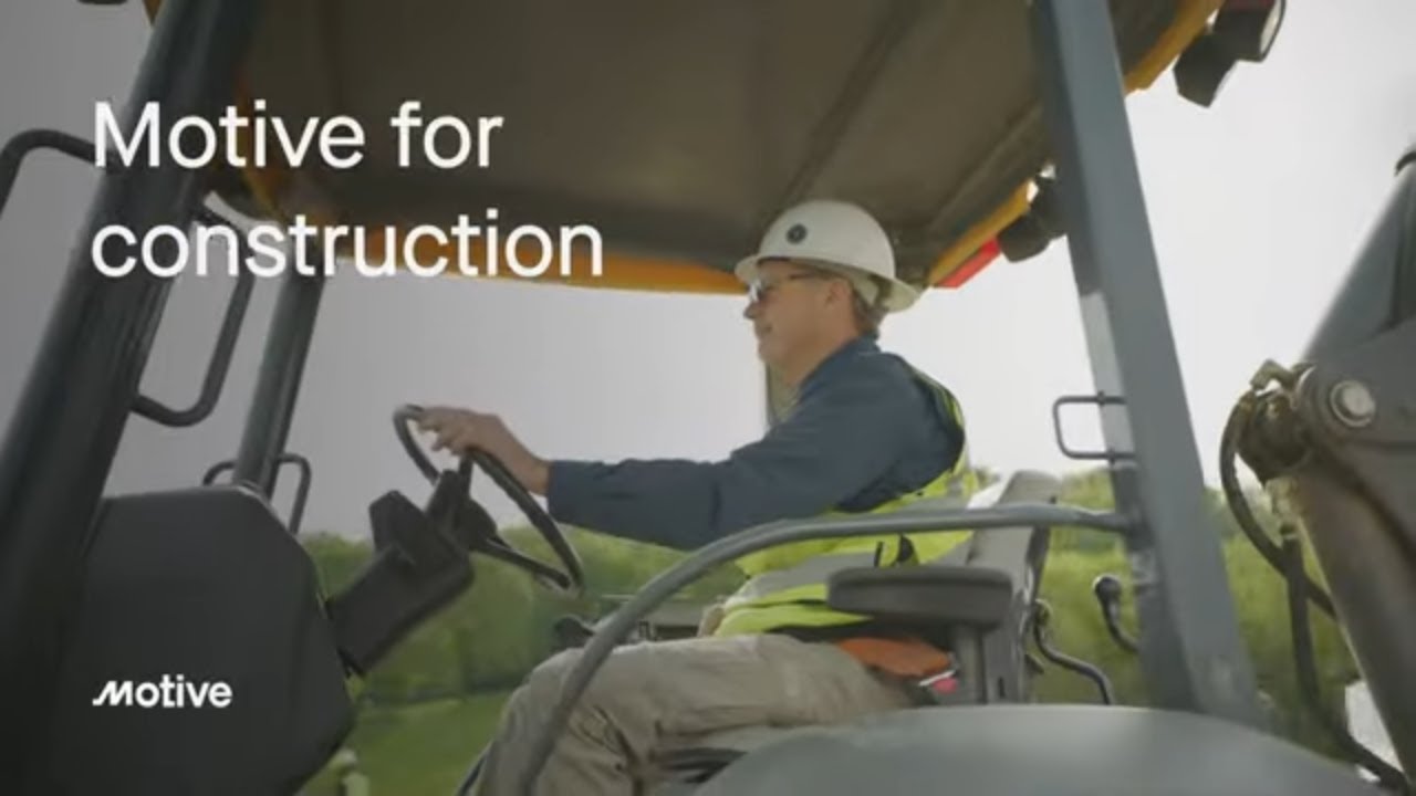 Motive Ensures Your Construction Team Gets Home Safe - YouTube