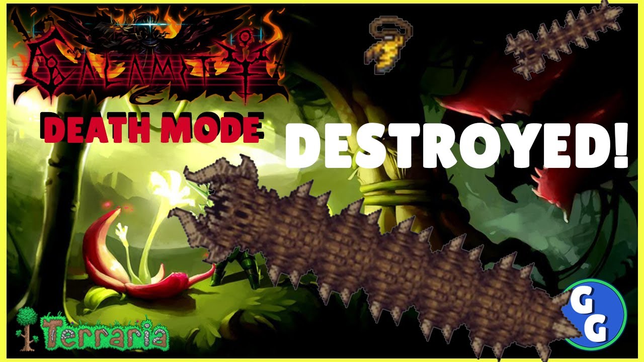 Destroying Desert Scourge in DEATH Mode ⭐ Terraria 1.4 with Calamity ...