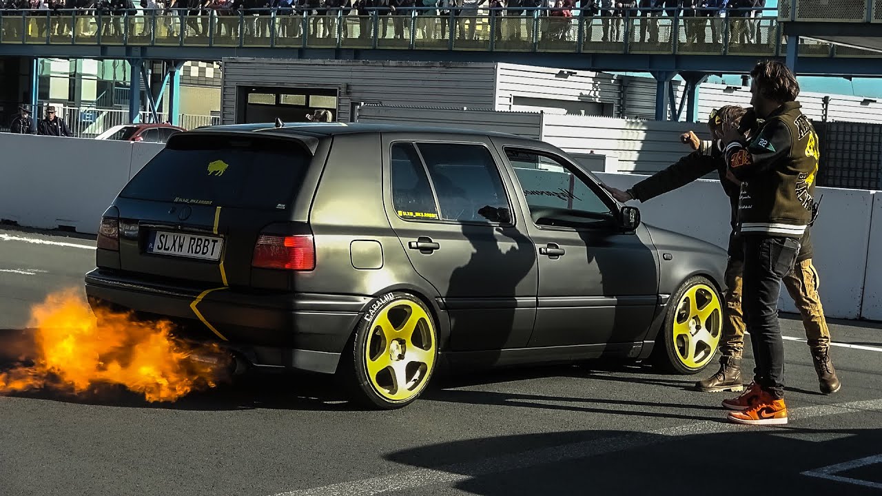 Best of Car Flames and Bangs! - YouTube