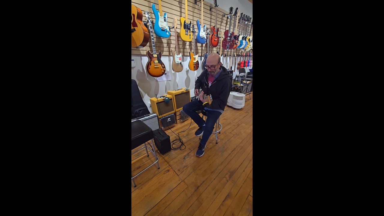 Playing One of the OLDEST Robson Electric Guitars 🎸 - YouTube