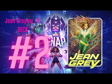 PLAYING JEAN GREY DECK MARVEL SNAP - YouTube