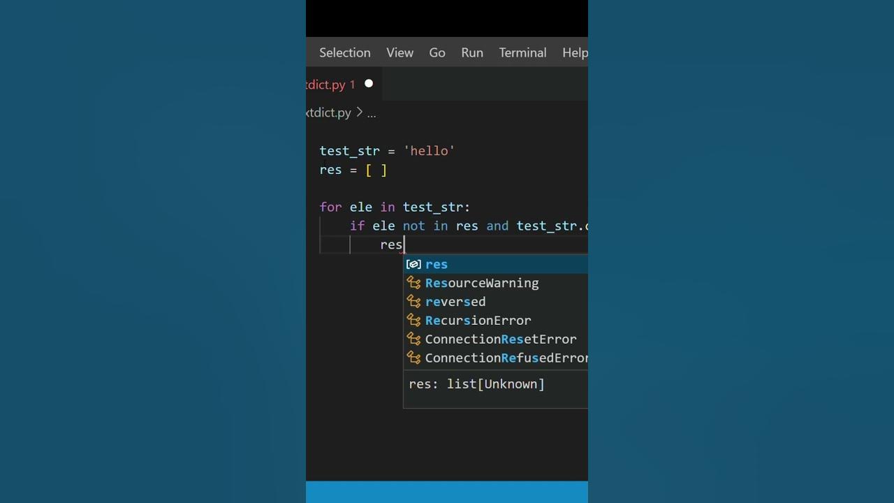 Find All Duplicate Characters In String In Python Youtube