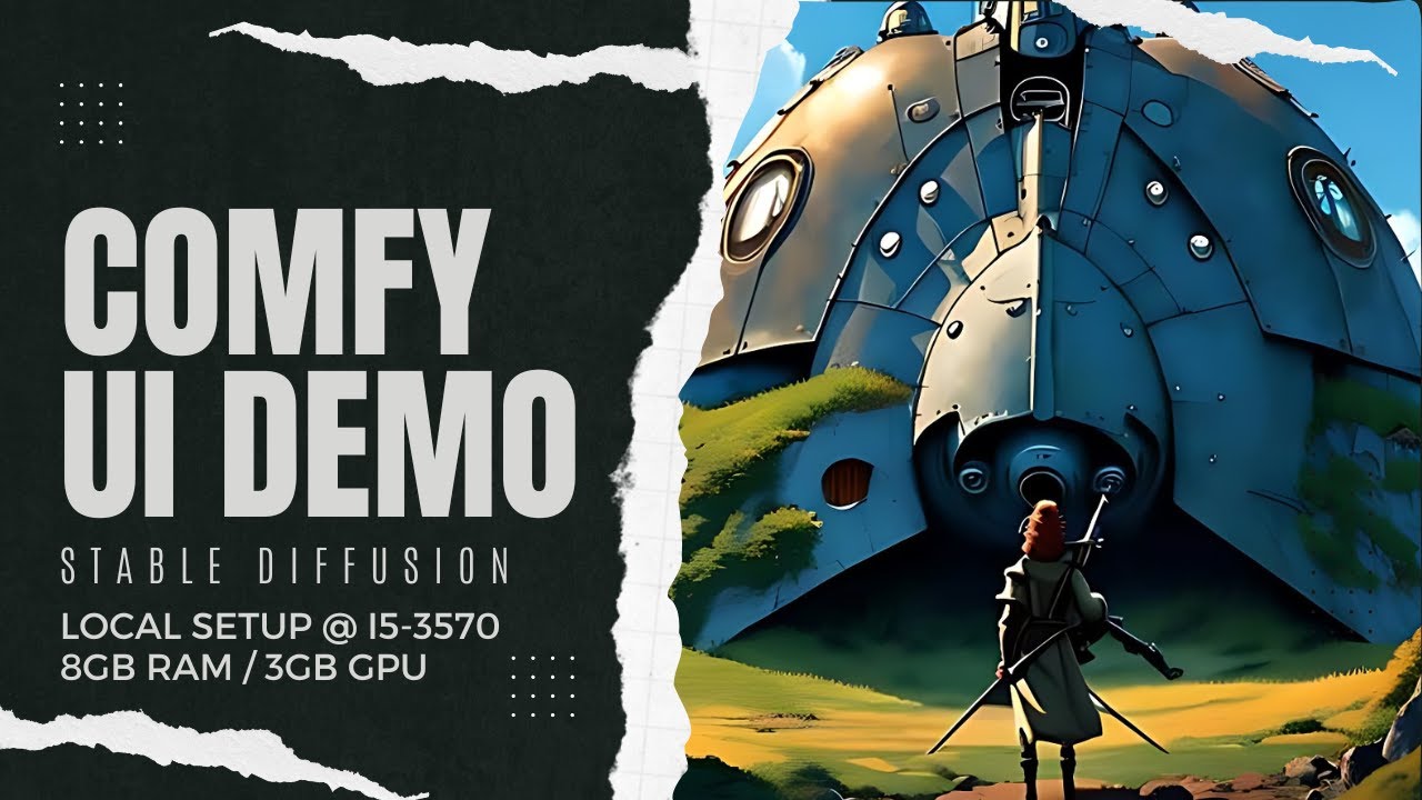 Stable Diffusion - ComfyUI - Low-End PC - Demo - YouTube