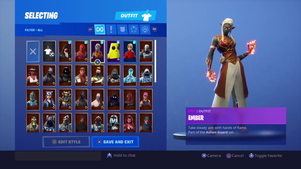 Fortnite ps plus skin - YouTube
