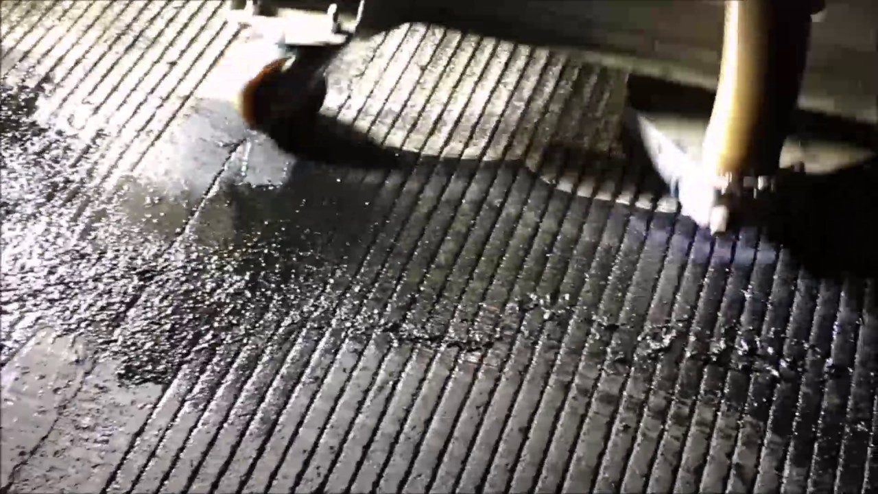 RUBBERASER™ - Runway and White Line Rubber Remover - YouTube