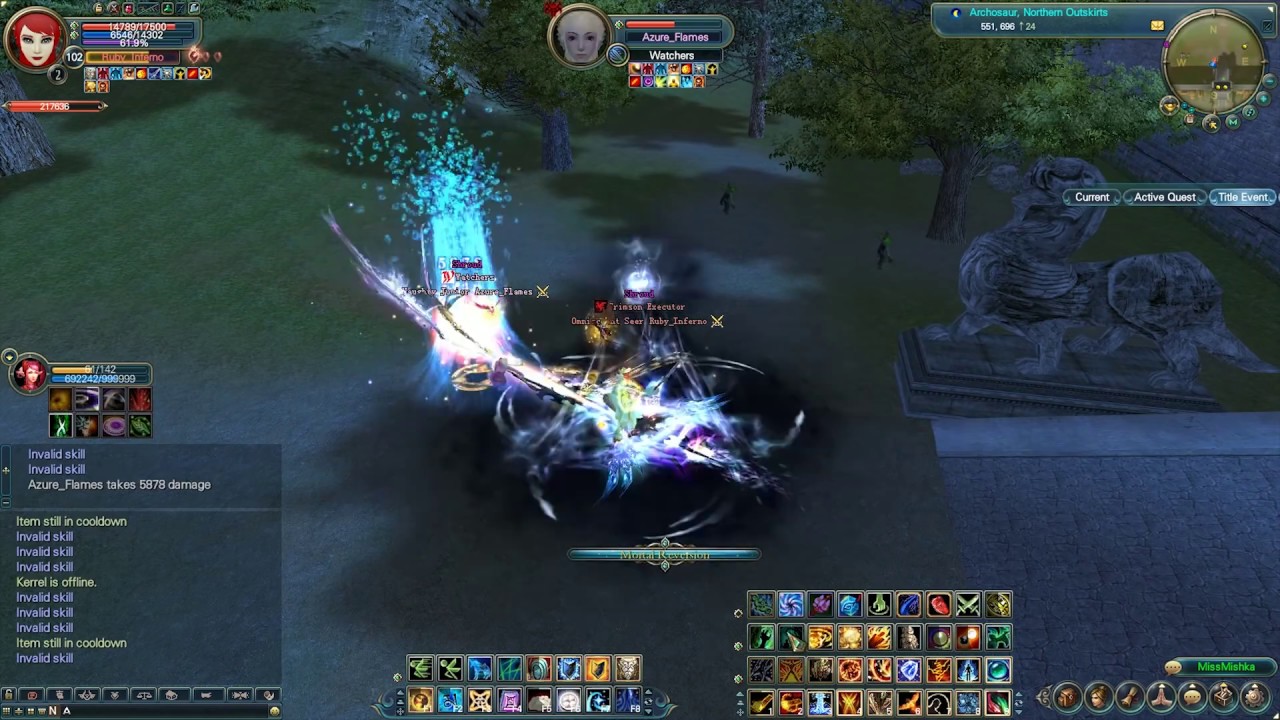 Perfect World - Ruby_Inferno vs Azure_Flames [Wizard vs Assassin] | Gee ...