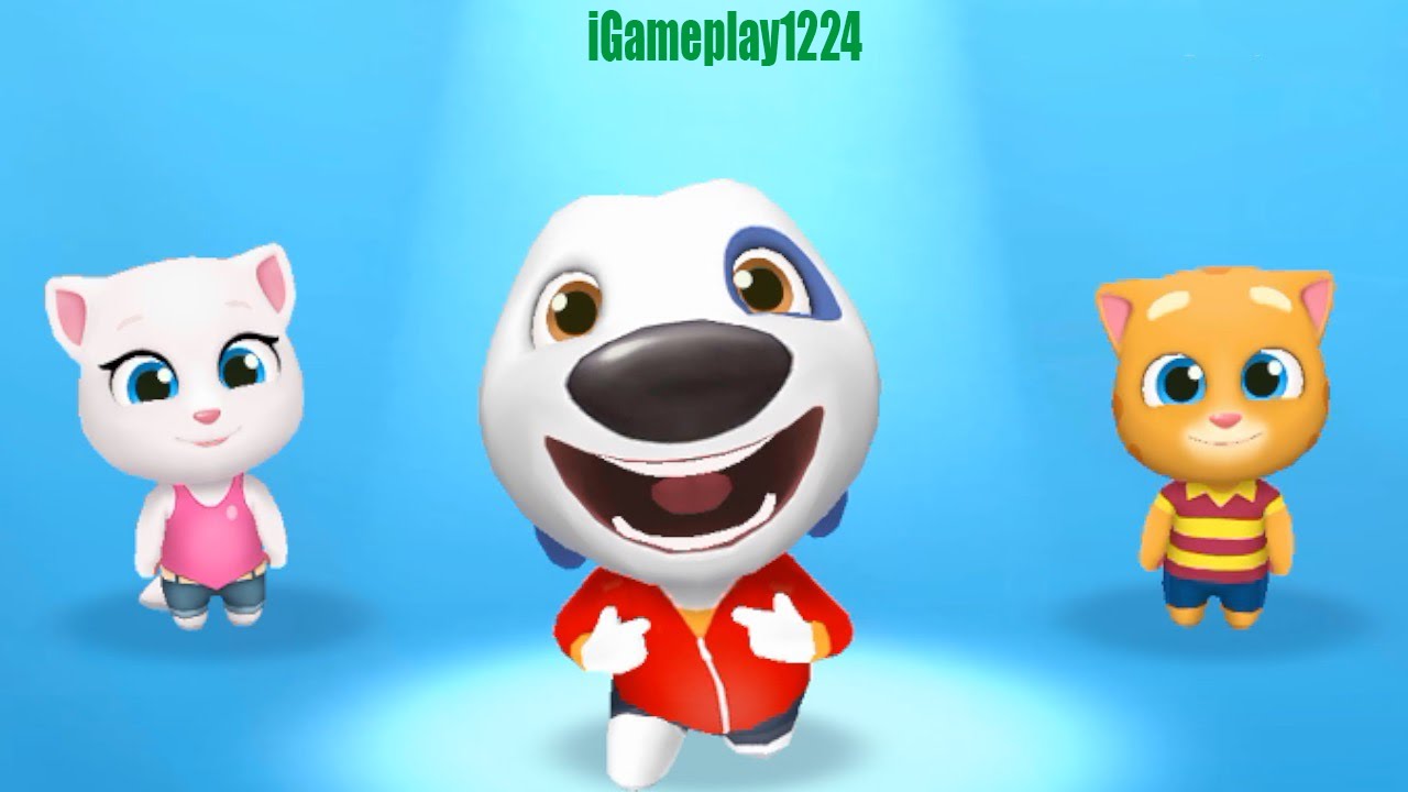 Talking Tom Gold Run || Hank Run iPad Gameplay - YouTube