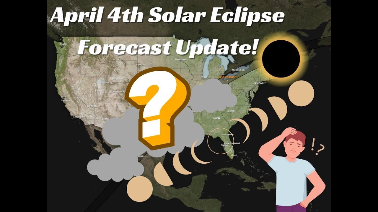 Eclipse Weather Update! April 4th 2024! - YouTube