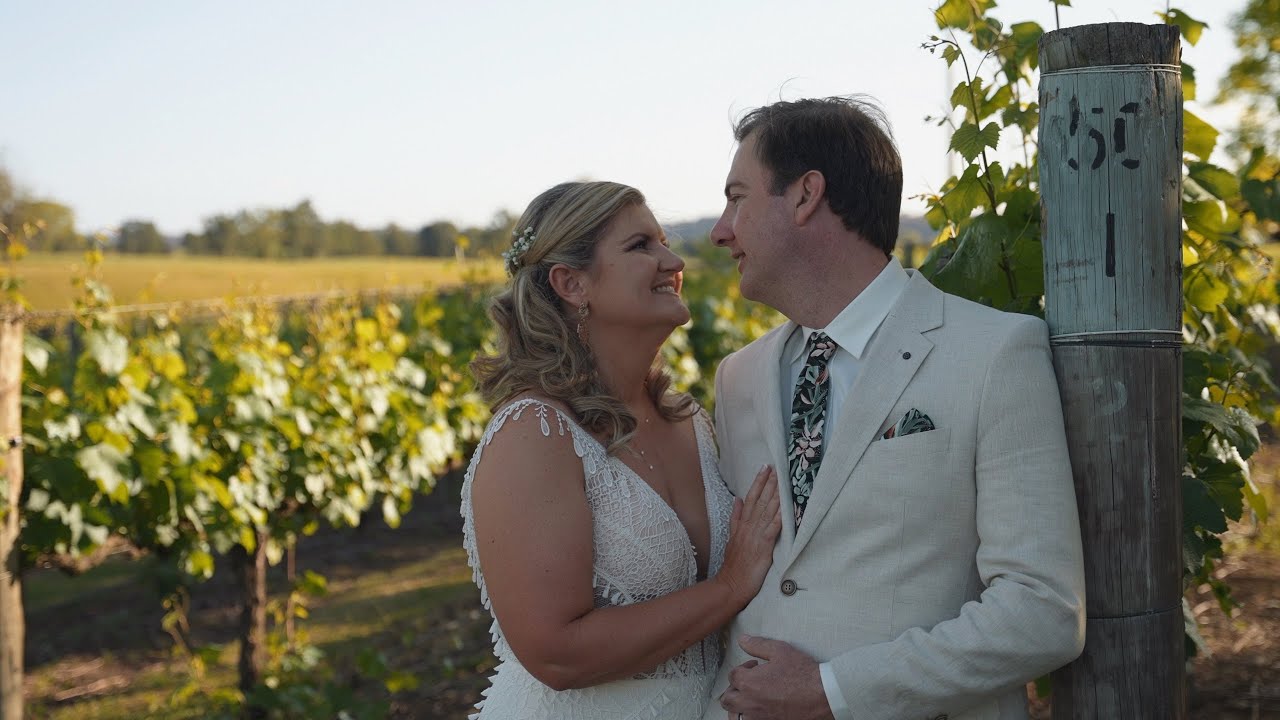 Anna + Clinton Short Film // Dalwood Estate // Hunter Valley Wedding ...