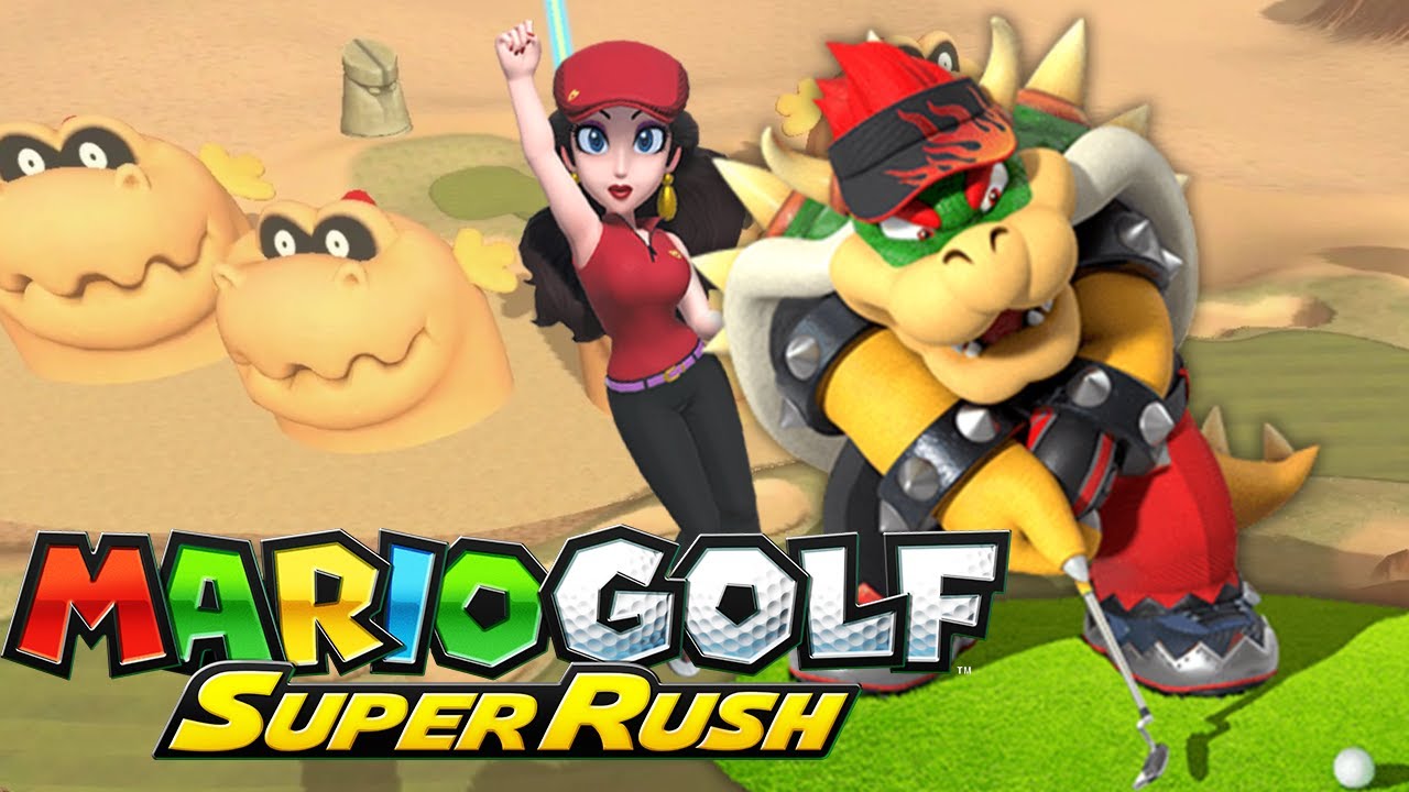 Mario Golf: Super Rush - Bowser forgets Pauline!! (4-Player Gameplay ...