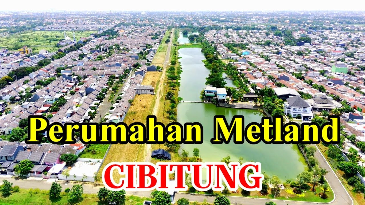 Perumahan Metland Cibitung | Drone View - YouTube