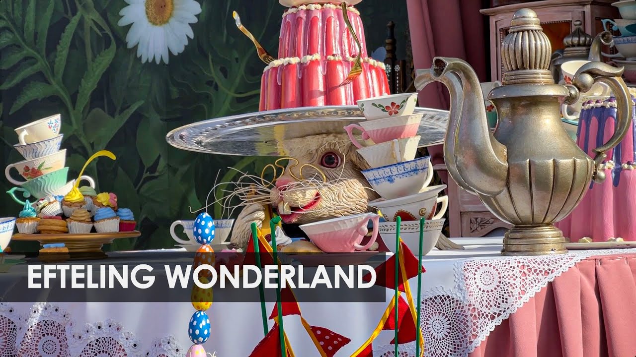 Efteling: pop-up-sprookje Alice in Wonderland op de Speelweide ...