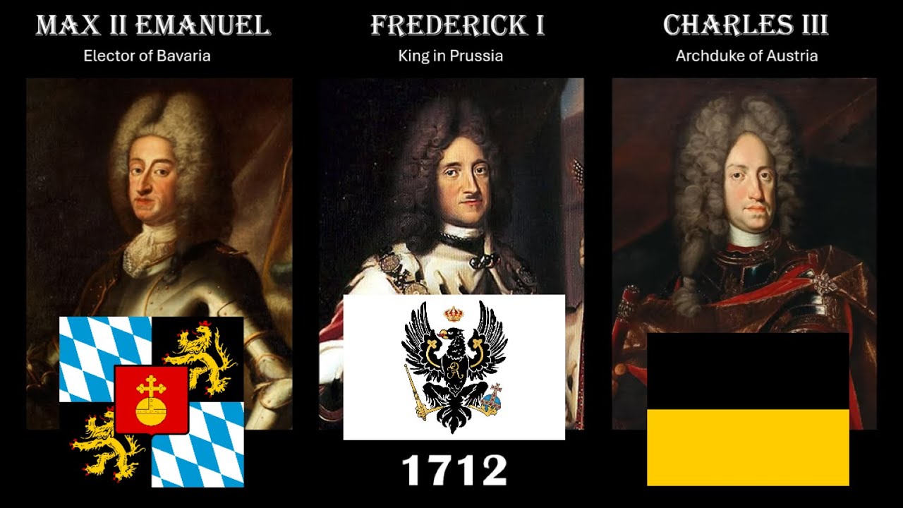 Timeline of rulers of Bavaria, Prussia/Germany and Austria (1525 - 2024 ...