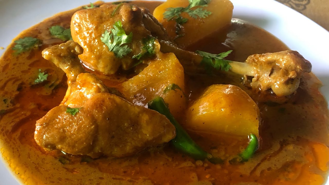Degi Chicken Aloo Curry | Chicken Aloo Shorba Recipe | Chicken Aloo ka ...