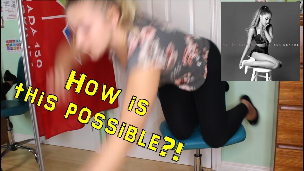 HOW IS THIS POSSIBLE | Ariana Grande Stool Challenge - YouTube