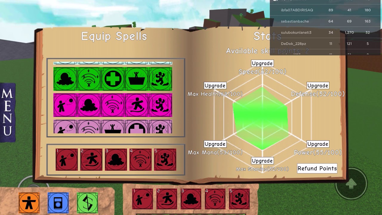 Elemental battle grounds showcase: Nature - YouTube