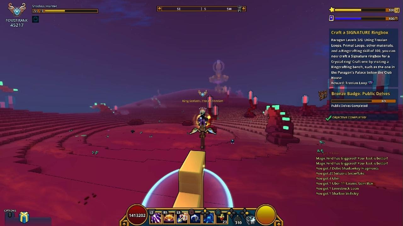 [TROVE][PS5] 45k Shadow Hunter Farming U11 - YouTube