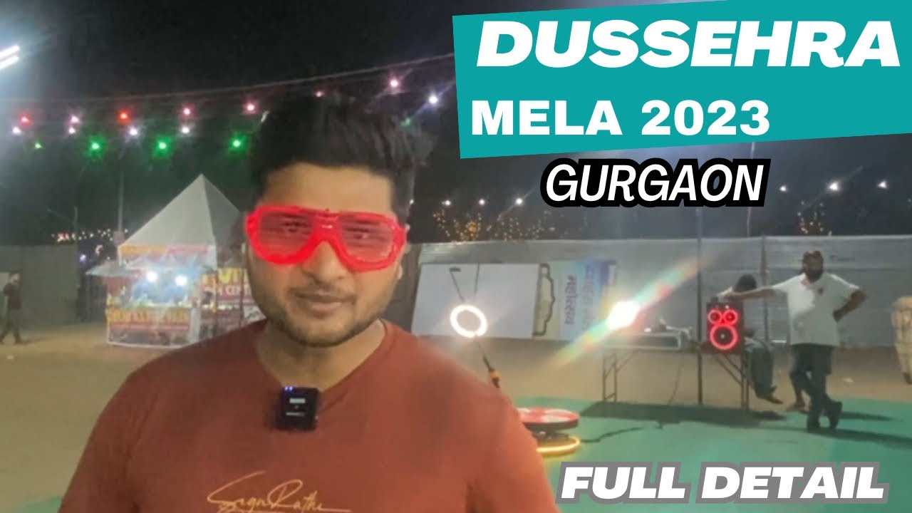 Gurgaon dussehra mela 2023 | Mela in gurgaon 2023 | Gurgaon sector 5 ...