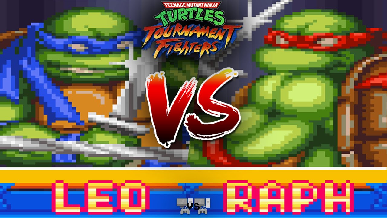 LEONARDO VS. RAPHAEL | TEENAGE MUTANT NINJA TURTLES: TOURNAMENT ...