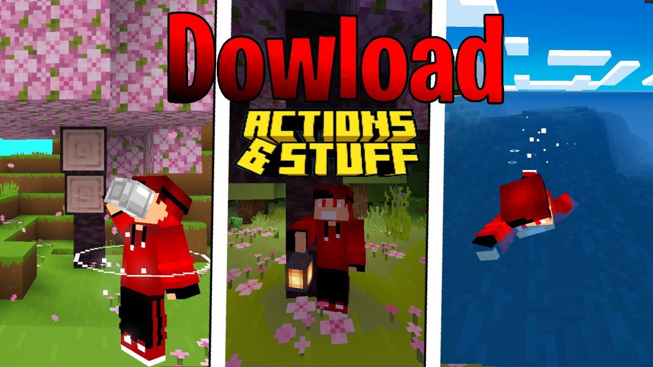 Como Baixar A Textura Action Stuff No Celular! - YouTube