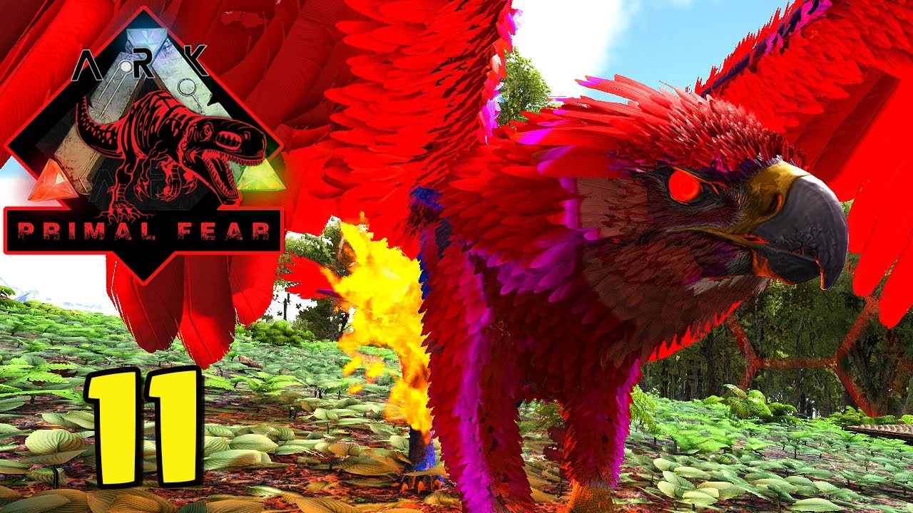 UM GRIFO DE FOGO INSANO! - ARK PRIMAL FEAR #11- ARK: SURVIVAL EVOLVED ...