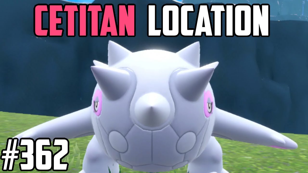 How to Catch Cetitan - Pokémon Scarlet & Violet - YouTube