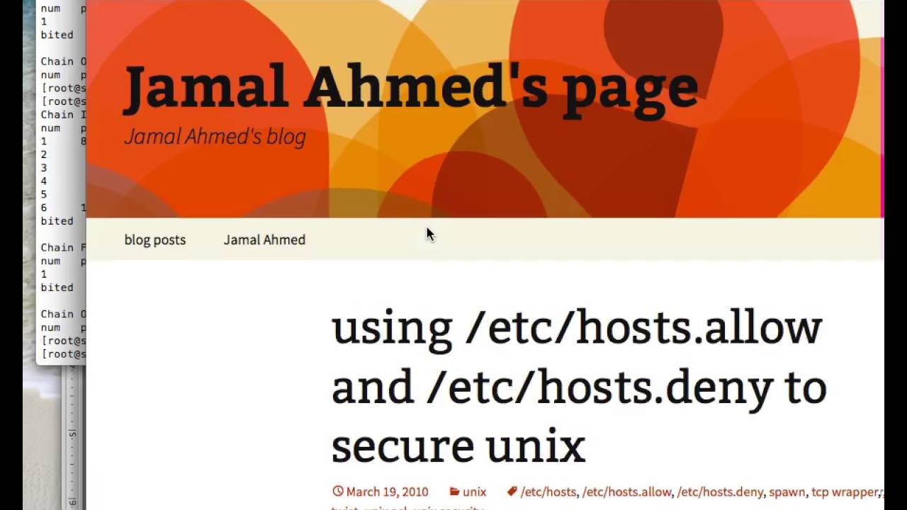 Linux Implementing Specific Iptables Rules Youtube 1870