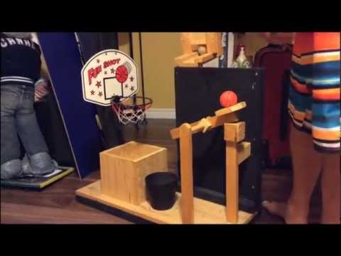 The Miniature Basketball Catapult - YouTube
