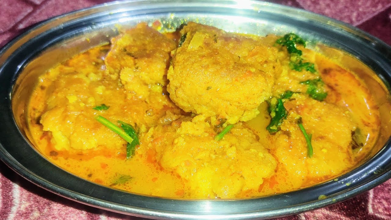 ଟେଷ୍ଟି ବେସନ ତରକାରୀ /Besan curry in odia/Gram flour curry - YouTube