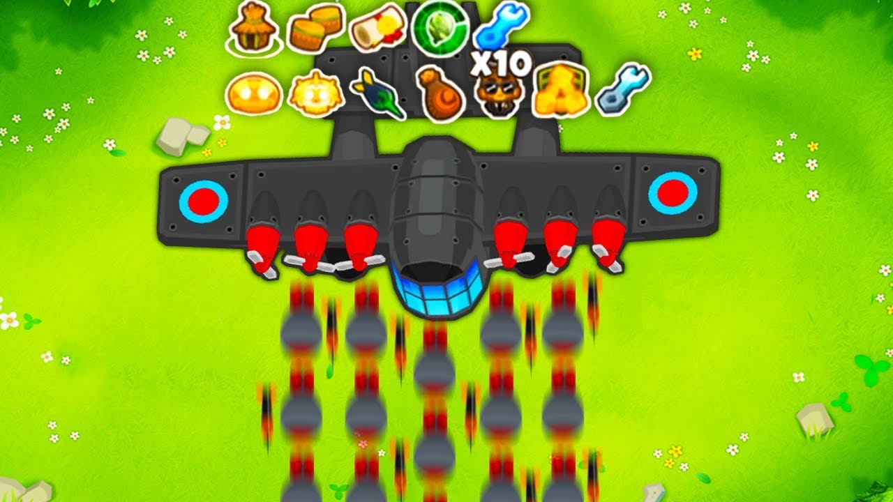 AMAZING God BOOSTED Flying Fortress Ace Monkey in Bloons TD 6! - YouTube