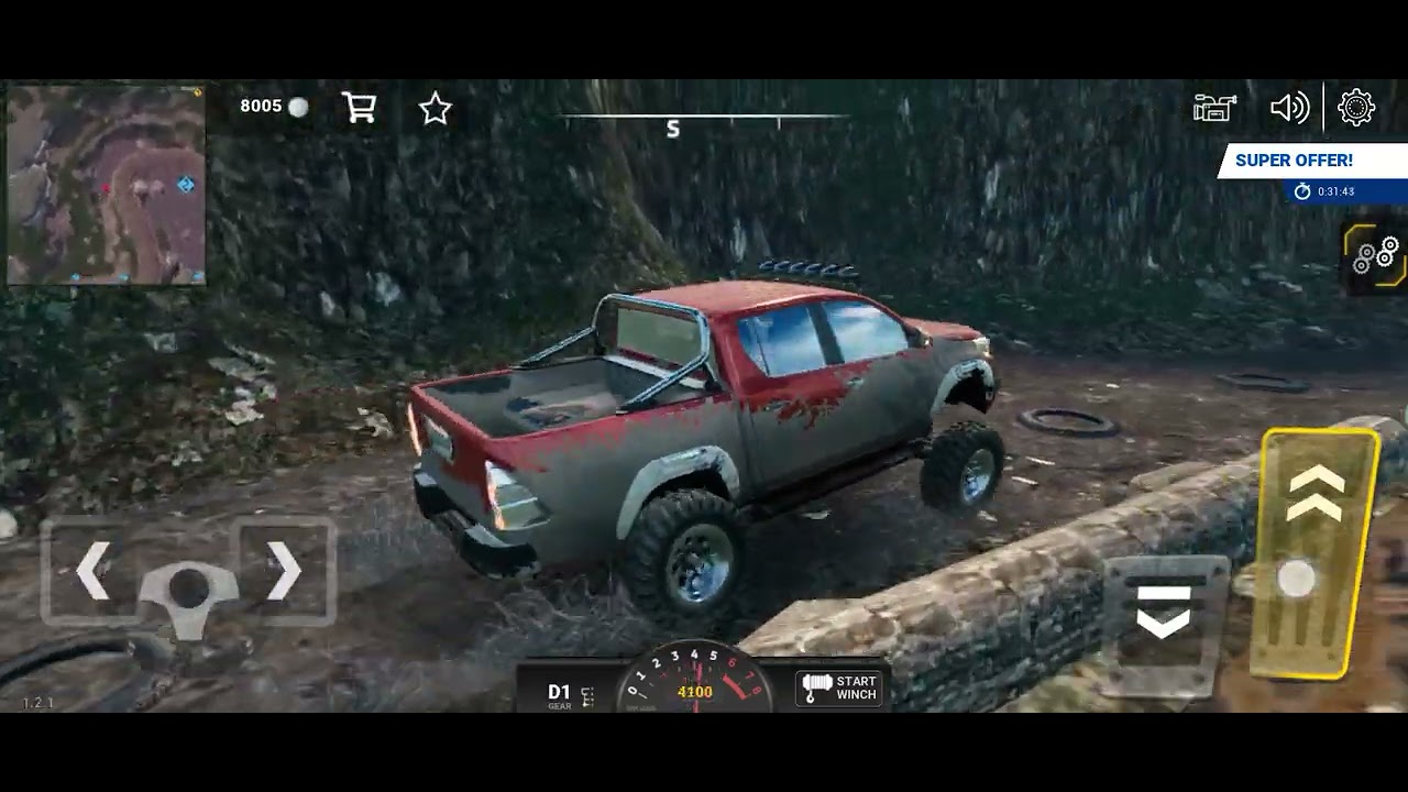 centaur car 4×4 best offorad game - YouTube