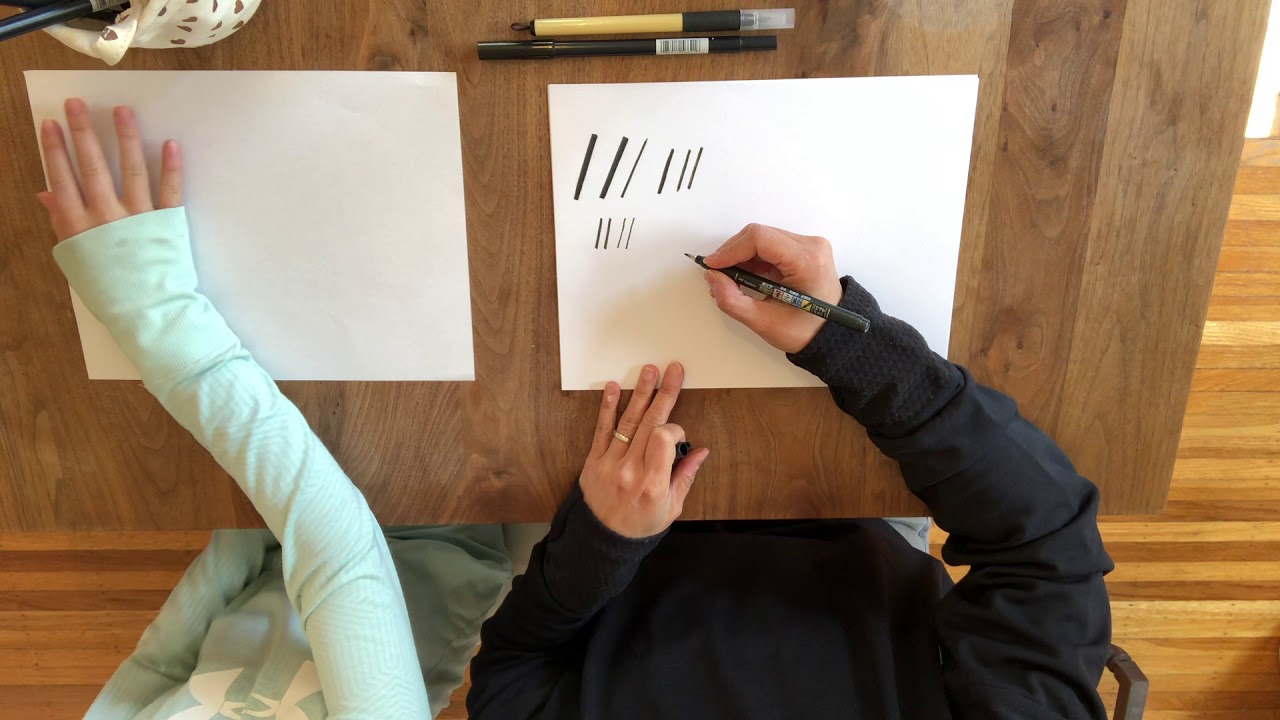 Hand-lettering with Maika: Tools, Tips and Tricks - YouTube